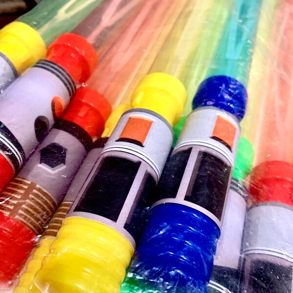 Light Saber Candy Wrappers for Star Wars Party Favors - Etsy