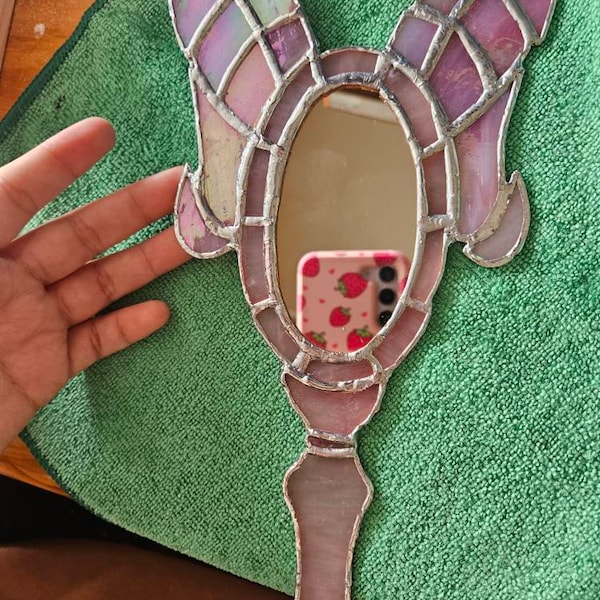 Girl in Dagger Stained Glass Pattern (for Hobby Use) - Etsy