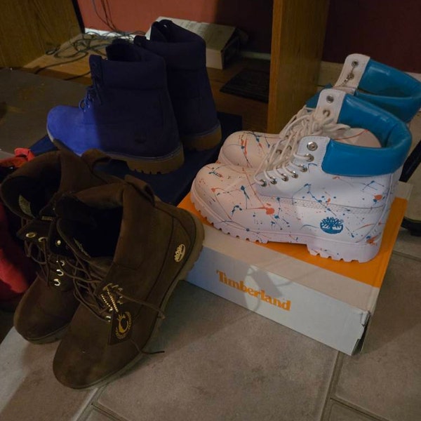 Custom Handmade Timberland Boots - Waterproof and Stylish Men's ...