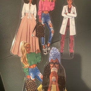 African American Bookmark Set black Girl Bookmarksblack Girl Magic ...
