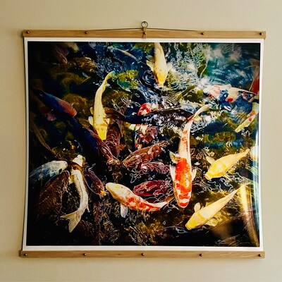 Big Tree Botanical Chart Wall Hanging Canvas Print Raw Wood - Etsy