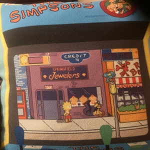 The Simpsons Shadow Box-arcade-simpsons - Etsy