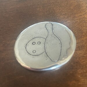 Personalized Coin Metal Token/ Custom Medallion Lucky Charm Stone ...