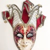 Hand Painted Venetian Casanova Mask Carnival Mask With Pirate Hat ...