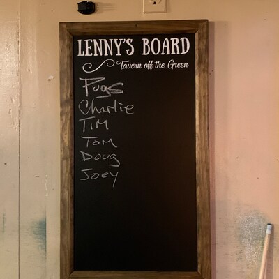 Rustic Hanging Whiteboard Signs7 Sizes Customized for Youcustom ...