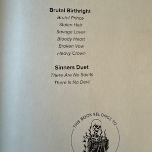 Skull Custom Book Embosser, Library Stamp, Book Stamp, Self Inking ...