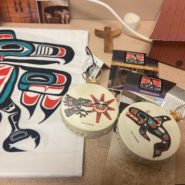 Raven 2 Extra Large 6 X 8 Vinyl Decal / Tlingit Northwest Native ...