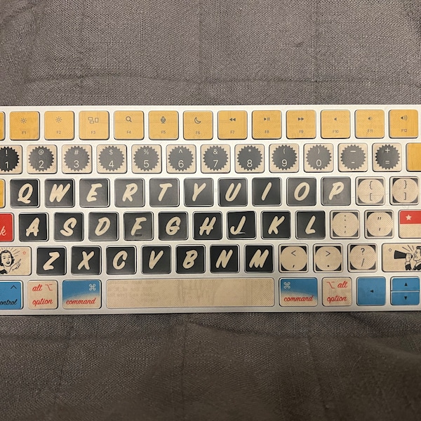 Sticker MacBook Keyboard Stickers| Keyboard Key's Individual Stickers ...