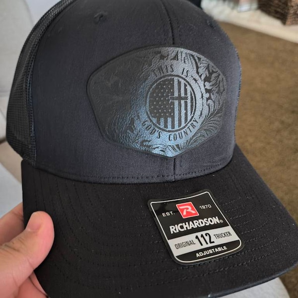 Trump Save America Hat Tooled Leather Trump Hat Retro Trucker Hat ...