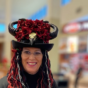 Wide Horned Voodoo Headband | Shaman Witch Doctor Ritual Halloween - Etsy