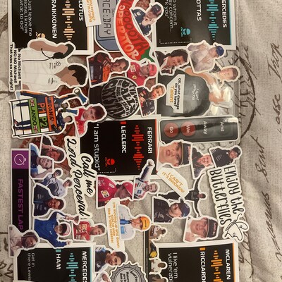 Lewis Hamilton Sticker Pack/ Mercedes F1 2022/ Lewis Hamilton Quotes - Etsy
