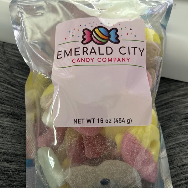 Large UNDER the SEA Mix: 16oz. Gummy Mix With Ocean Creatures and ...