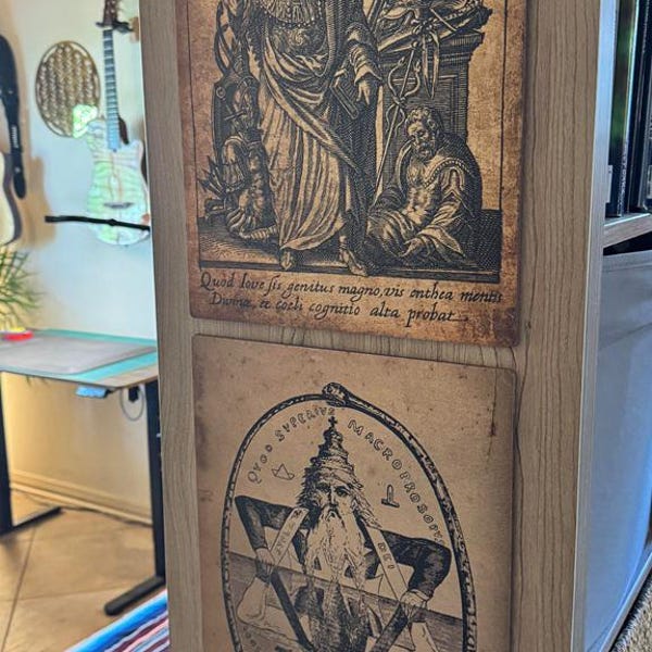 Thelema Magician Aleister Crowley – Rare Occult Vintage Photo Print ...