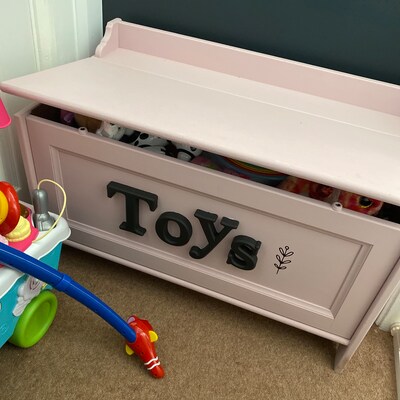 MDF Blank Letters Toy Box Letters - Etsy UK