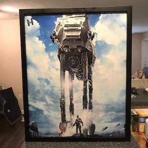 AT AT WALKER At-at Walker Poster At-at Walker Digital | Etsy