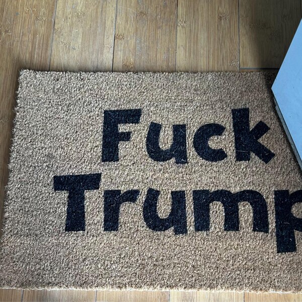 Handmade Coir Doormat "seas the Day" With Anchor and Wave Design ...