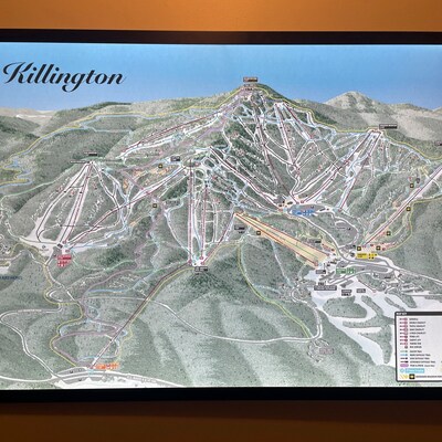 2023 WISP RESORT Ski Trail Map Ski Home Decor, Ski Lodge Wall Decor ...