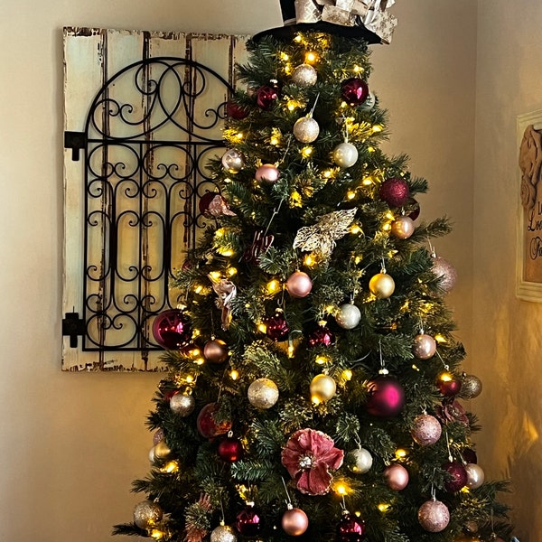 Christmas Tree Topper Top Hat Centerpiece-the Stem is Now Different ...