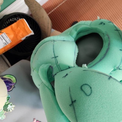 Fursuit Bucket Head Pattern PDF DOWNLOAD - Etsy