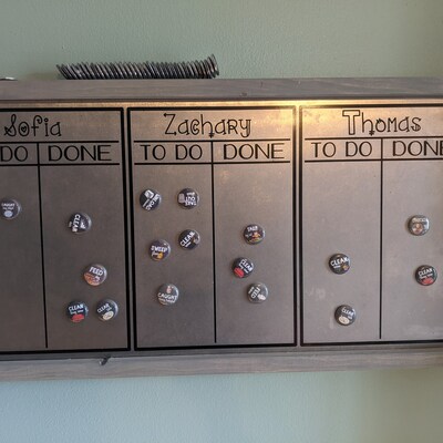 Chore Magnets Chore Chart Chores Custom Chores Kids Jobs Visual ...