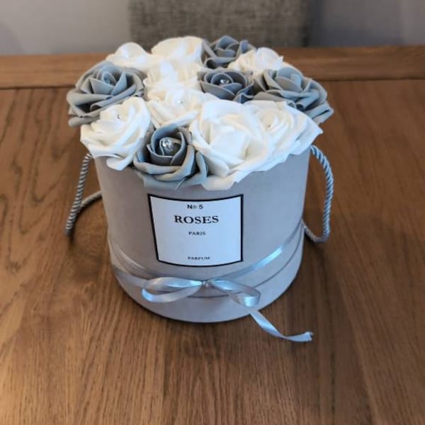 Hot Air Balloon Flower Box, Hat Box Flowers, Birthday Balloon ...