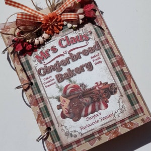 Vintage Mrs Claus Christmas Labels Collage Sheet, Tags, Journal Cards ...