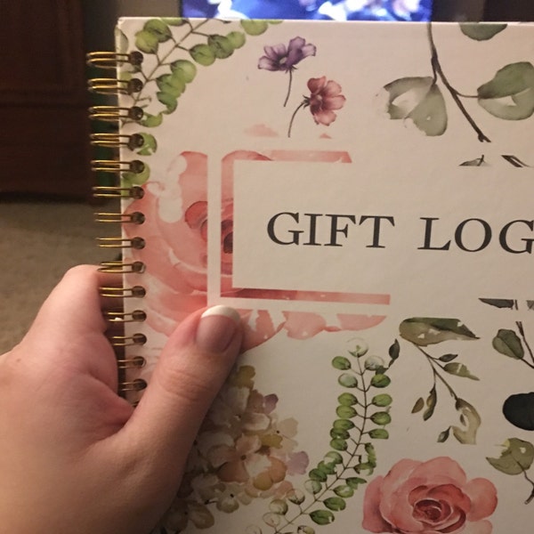 Bridal Gift Tracker | Gift Log Book | Bridal Shower | Wedding Day Gift ...