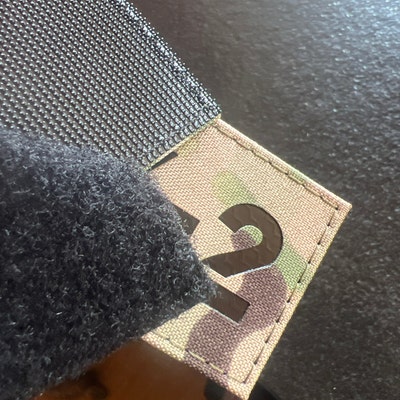 Skeleton Shaka Hang Loose Patch IR Combat ID Patch Military Patch Infrared Tactical Patch ...