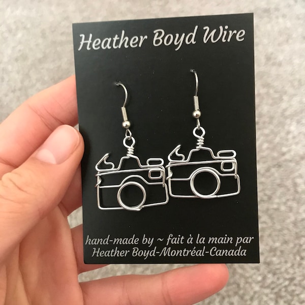 Camera Earrings, Gift for Photographers, Photography Gifts - Etsy