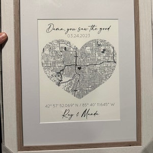 Map Wedding Gift Groom Gift From Bride Personalized Gift for - Etsy