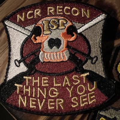 Fallout New Vegas Inspired NCR Recon Sniper Cosplay Gamer Patch Hook ...