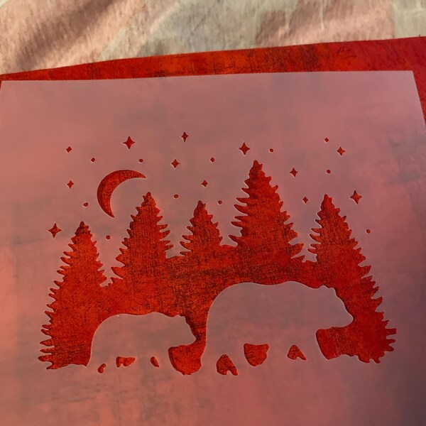 Lake Life Stencil, Cute Stencil, Craft Stencil, DIY Stencil, Lake ...