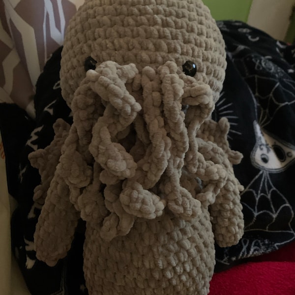 Cthulhu Crochet Pattern - Mini Cthulhu Eldritch God - Etsy