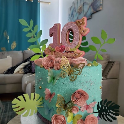 Custom Ocean Cake Topper for Birthday Party, Baby Shower Under the Sea ...