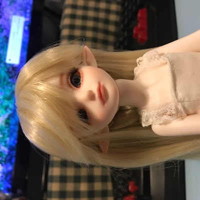 25 Colors 1/3 1/4 1/6 Bjd Hair High Temperature Long Straight Bjd Wig ...