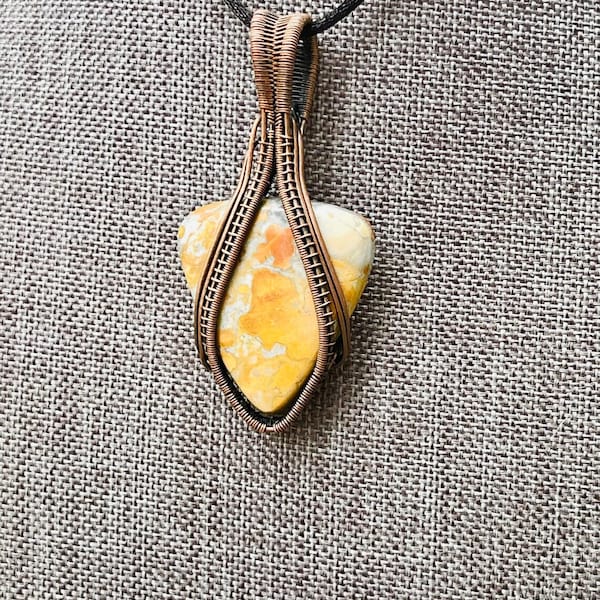 Autumn Wire Weave Pendant Tutorial - Etsy