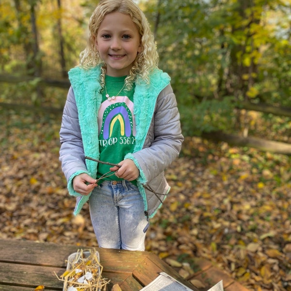 Rainbow Scout Troop Shirt - Etsy