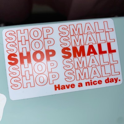 Line Dot Rainbow Sticker, Blue, 2.7x3in, Waterproof Vinyl Sticker for ...