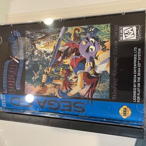 Custom Printed Sonic CD Sega CD Manual, & Case Insert see Variations - Etsy