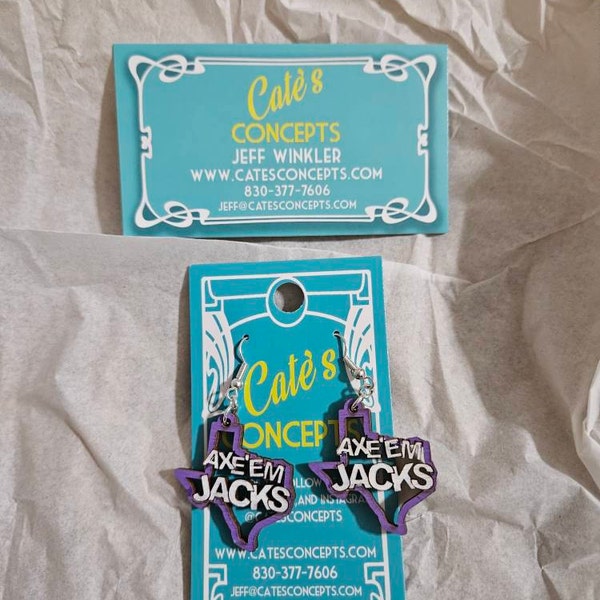 Upside Down, Inverted Horns Hand Earrings - Etsy