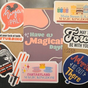 WDW Castle Sticker Magic Kingdom Sticker Disney Castle | Etsy