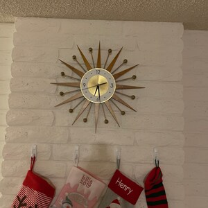 Rust Large Wall Clock Rust Game Metal Modern Wall Clock Copper | Etsy