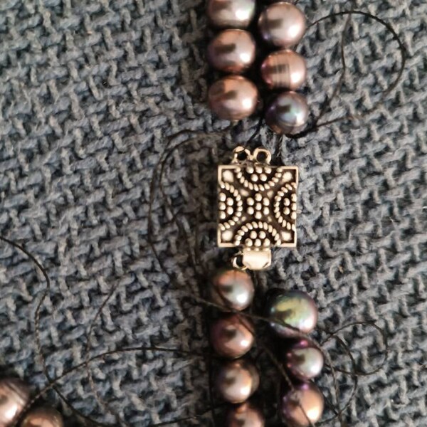 1 Piece 26X15X10MM Multi Strand Oval Ruby Emerald Box Clasp Oxidized ...