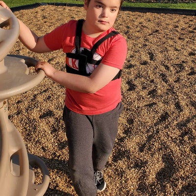 Child Safety Harness With Adjustable Leash Autism Harness - Etsy