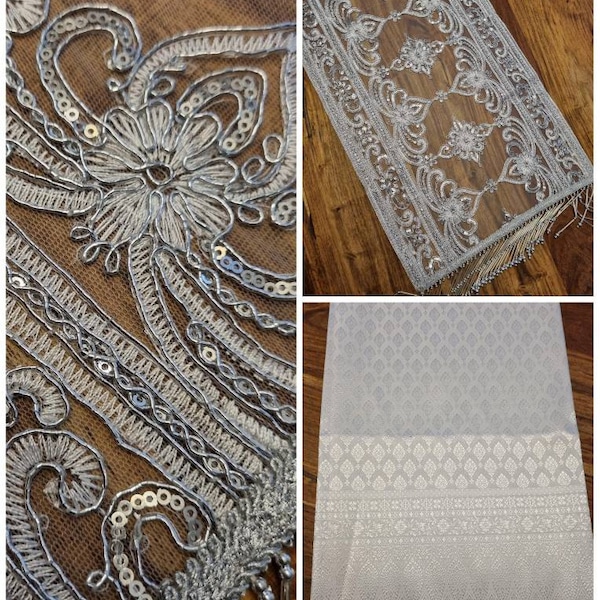 10x78 Inches, Multipurpose Brocade Scarf, Men Waist Band, Sash, Pabiang ...