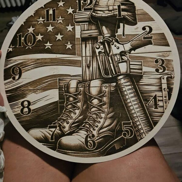 Patriotic Eagle Clock Sublimation Design, American Eagle Clock Face PNG ...