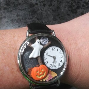 Spooky Halloween Watch With or Without Bats Glow-in-the-dark - Etsy