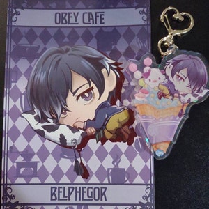 Obey Cafe Crepe Keychains - Etsy