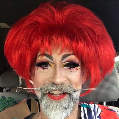 Mrs. Roper Wig - Etsy