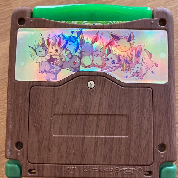 Gameboy Advance SP & Anbernic RG35XXSP Back Labels - Etsy